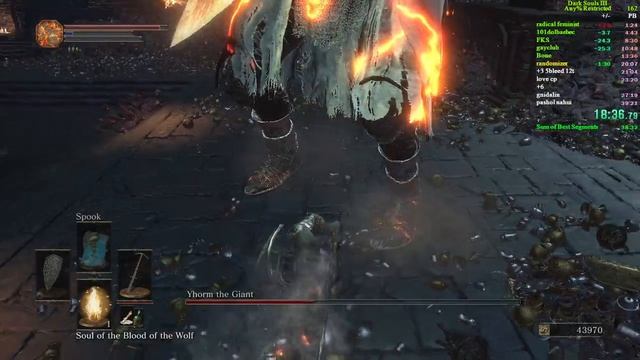 Dark Souls 3 Speed Run Any% Restricted 37:30
