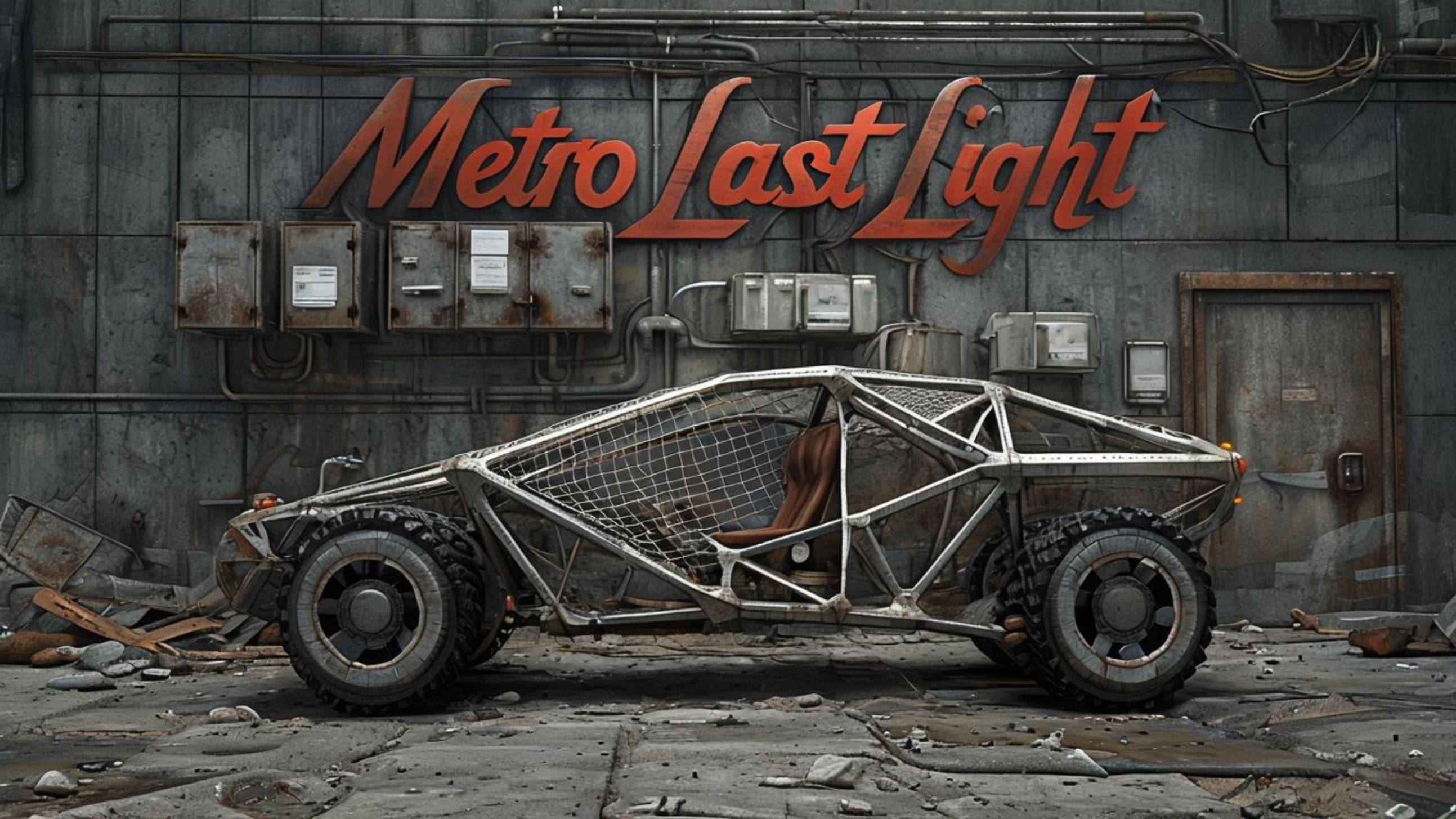 Metro Last Light №9 Режим "Игросериал"4k 60к/с - Первая машина Артема.