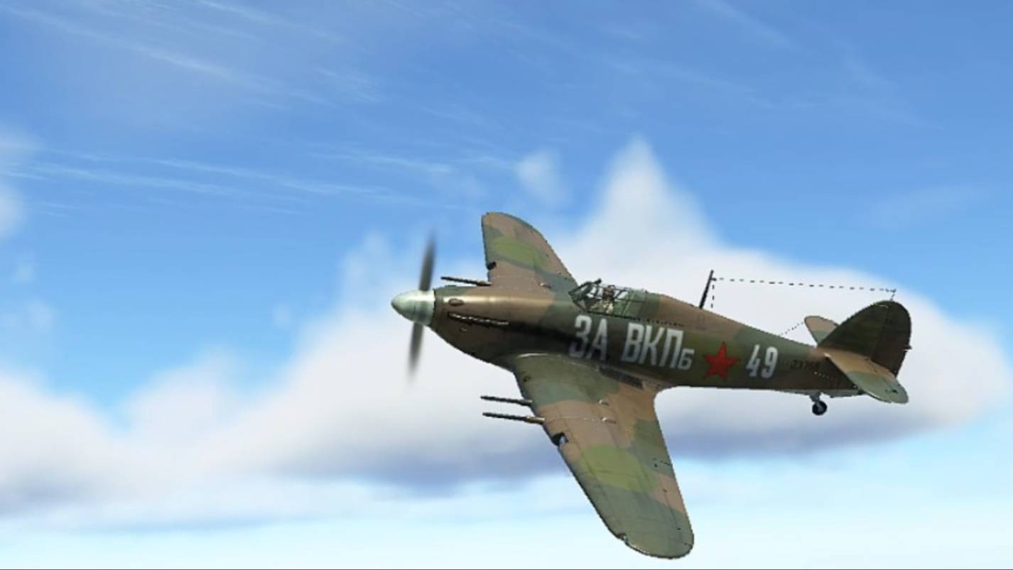 Hurricane Mk.II против Bf110 G2. Oculus Quest 3 VR