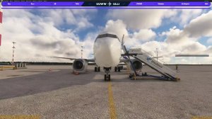 MSFS 2020, GSX, CSS 737-500, UTA005, Vatsim, Moscow(UUDD) - St Petersburg(ULLI)