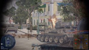 War Thunder   бой на тигре1Н