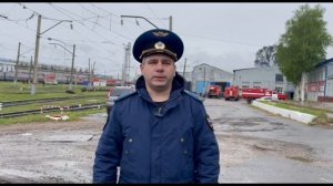 Транспортный прокурор о пожаре в локомотивном де