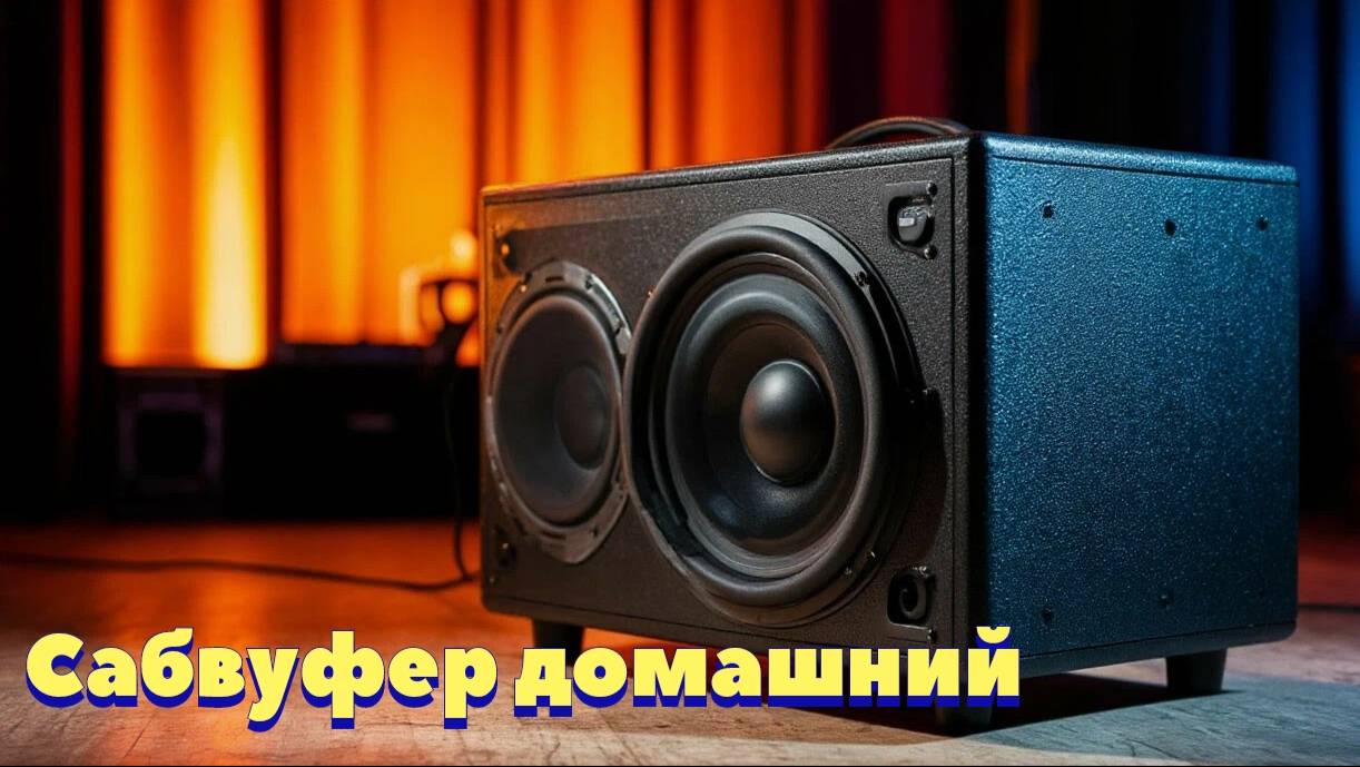 Сабвуфер домашний