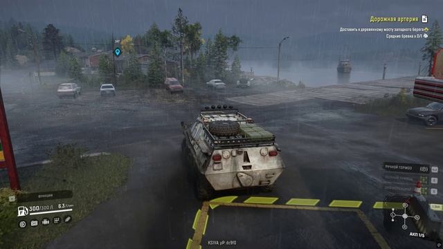 SnowRunner Прохождение Британская Колумбия ч20 Норт-Пик