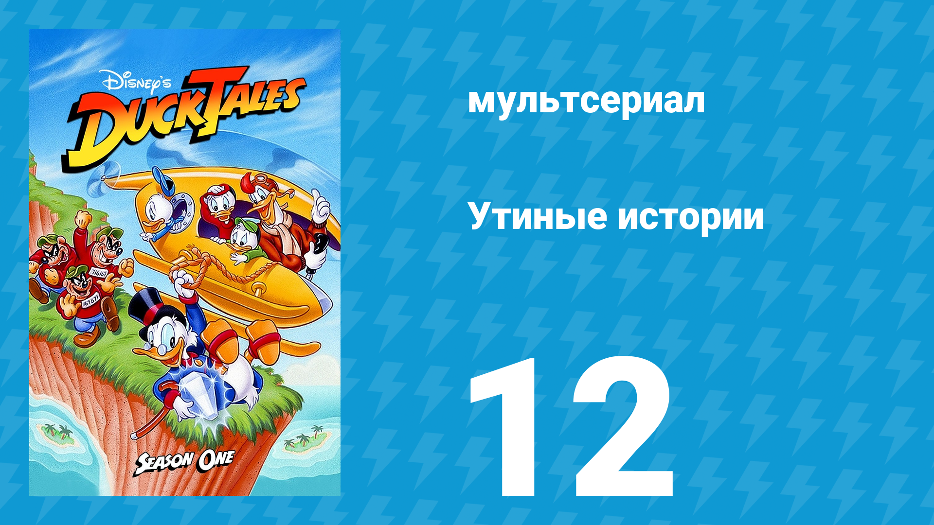 Утиные истории 1 сезон 12 серия (мультсериал, 1987-1990)
