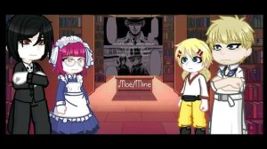 PT. 2 "Black Butler" servants react to Ciel [🇬🇧/🇷🇺] Реакция слуг из "Тё?