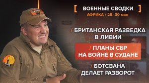 Британская разведка в Ливии /
Планы СБР на войне в Судане /
Ботсвана делает разворот