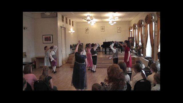 Танцы эпохи Бетховена (менуэт, лендлер, контрданс).