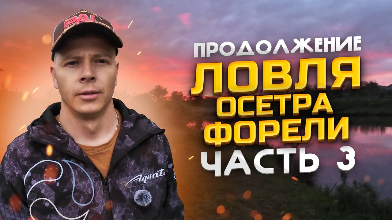 Как ловить пассивную форель на силикон? Ловля Осетра, суточная сессия на безлимите#Fishing26