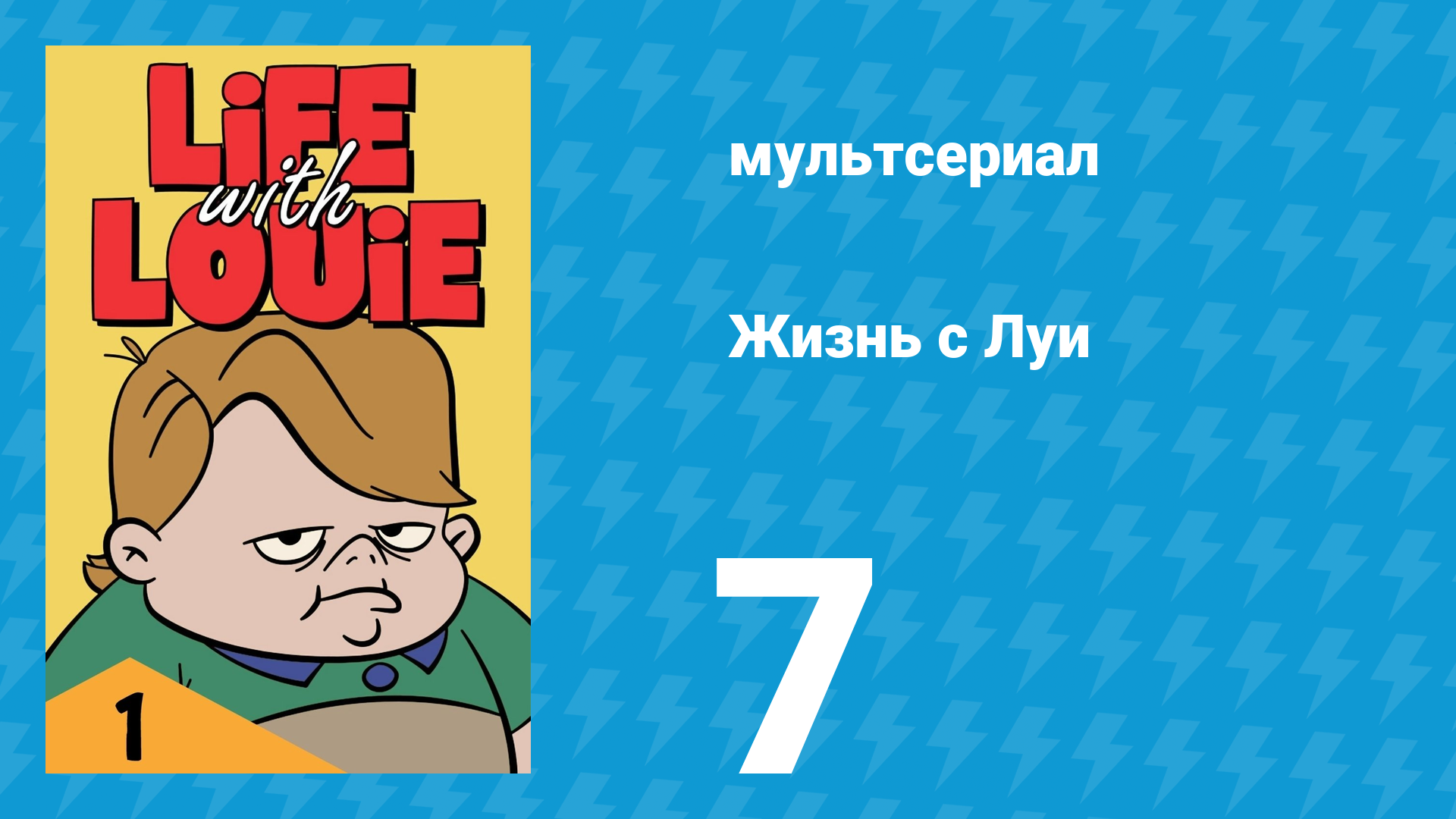Жизнь с Луи 1 сезон 7 серия «Болезни, злаки и уколы от аллергии» (мультсериал, 1984)