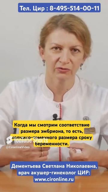 Ведение беременности в ЦИР. Заключение контракта на ведение беременности. Дементьева С.Н.