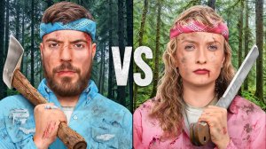 Мужчины vs Женщины - выживают в глуши за $500,000!