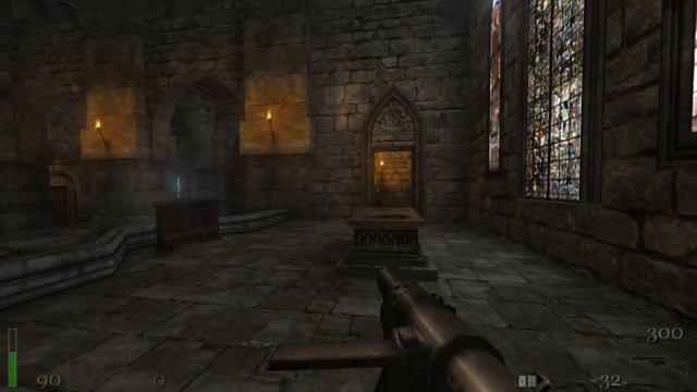 Return To Castle Wolfenstein - Walkthrough [Pt 7_26 - The Defiled Church] (720p)