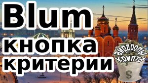 Blum кнопка критерии