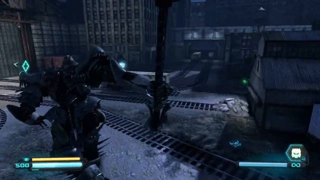прохождение игры transformers Rise of the Dark Spark ч.11 - безжалостная сила Гримлока