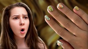 ВТИРКА которая не СЛЕЗЛА с ногтей 🤩МАНИКЮР самой СЕБЕ левой рукой