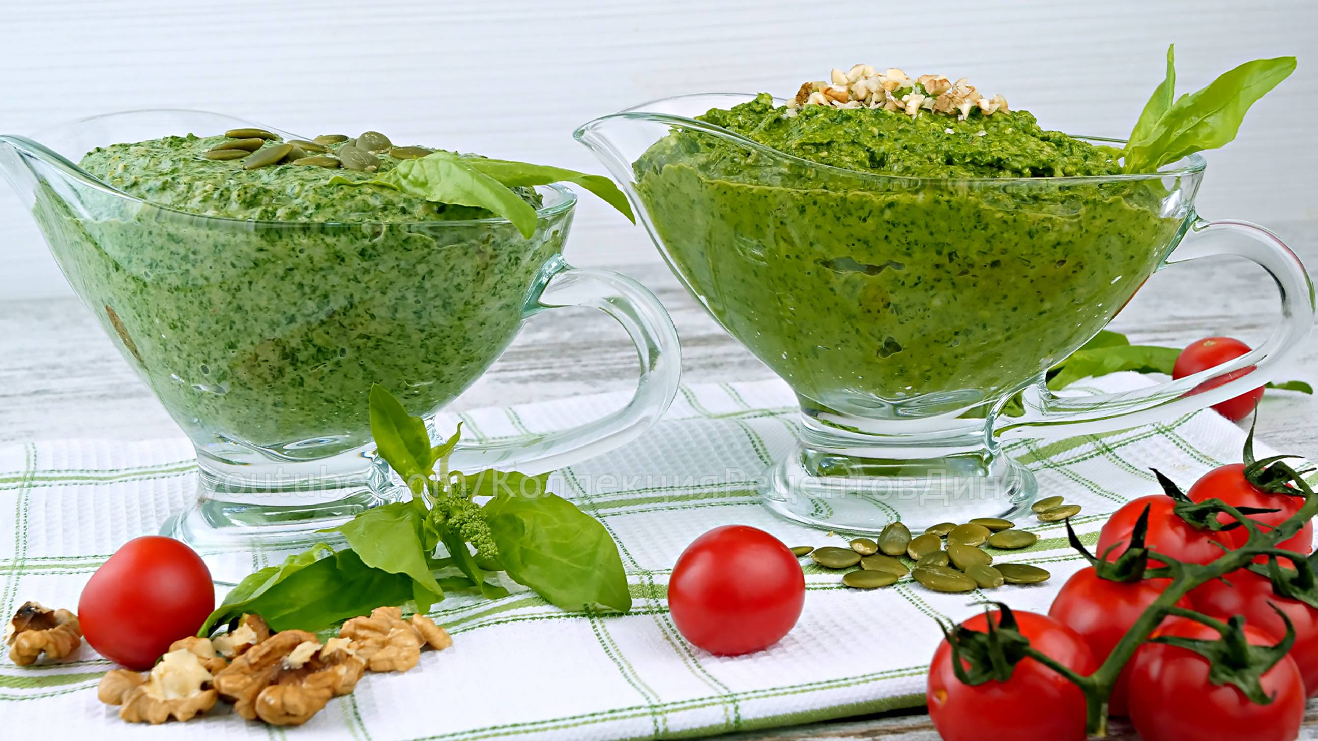 🥬 2 самых вкусных соуса со шпинатом! Успейте приготовить!
