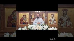 Проповедь отца Ильи во время Божественной литургии. Суббота 31.05.2025г.
