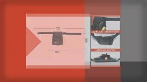 TC-4216WR Сумка поясная Cofra для инструментов, красная_черная ВИДЕОИНФО (360p)