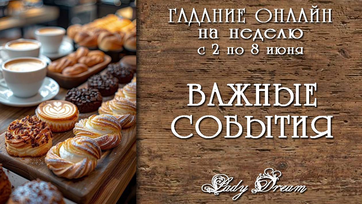 ❇️ ЧЕМ ПОРАДУЕТ НЕДЕЛЯ / Онлайн гадание на ближайшее будущее таро расклад Lady Dream