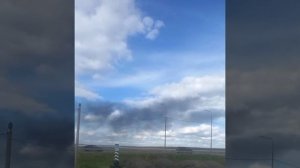 По информации СМИ на видео горящая фура, откуда производился пуск в Иркутской области.