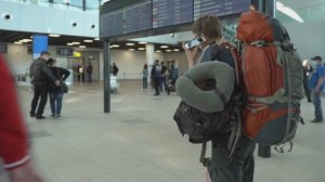 Очень непростой турист посетил аэропорт Кольцово