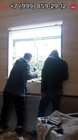✅ Обсада, окосячка дверных и оконных проемов в деревянном доме из бруса, отделка откосов под усадку