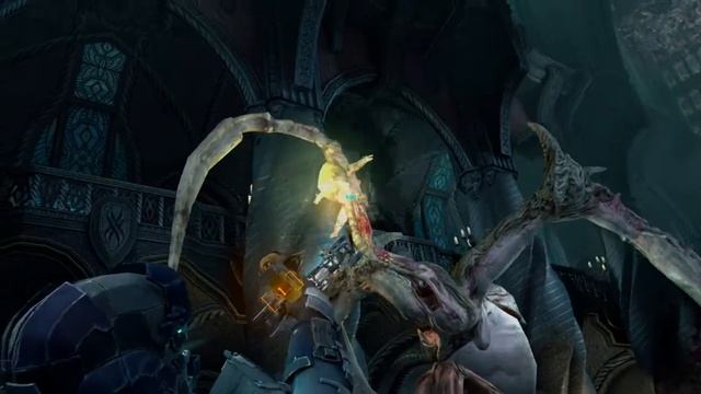 Dead Space 2. Нереальная сложность. Глава 5. Без оружия. Без урона. [Без DLC. Без комментариев].mp4