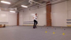 Ukranian Kids Roller Fest 2016 / junior / Данильченко Элина - 1 place