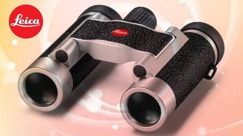 Бинокль Leica Ultravid 10x25 SilverLine. Болид Формулы 1, Ferrari