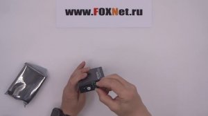 Комплект медиаконвертеров FOXNET SC type 10/100/1000-1310/1550 , 3km (две штуки в комплекте)
