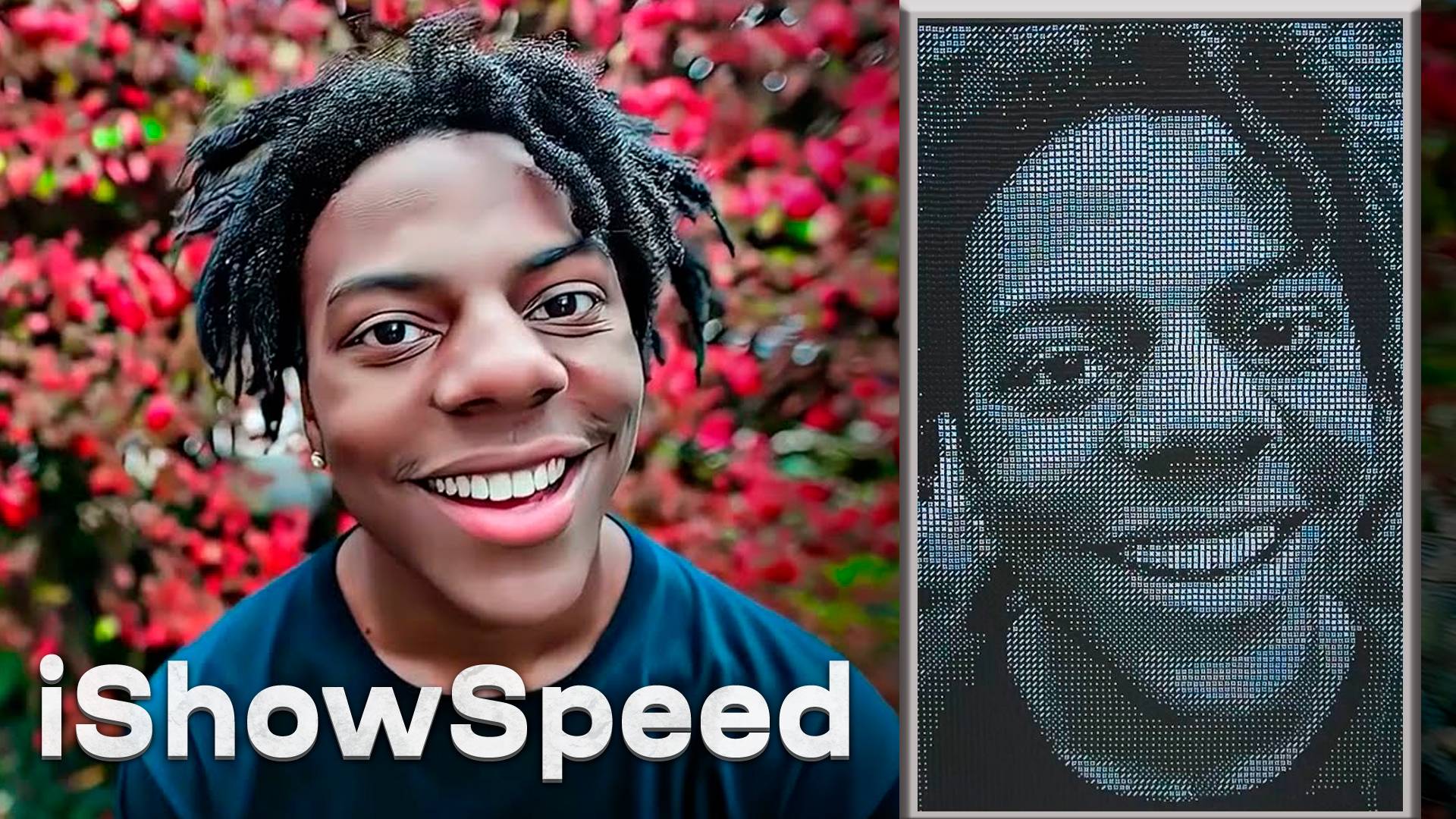 IShowSpeed. Портрет из 10 000 игральных костей БЕЗ ФОТОШОПА!
