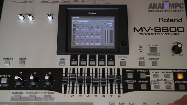 Обзор-Мануал Roland MV8800 Part3 (Roland MV8800  8000 Review-Manual in Russian)