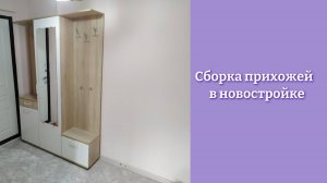 Сборка прихожей "ПР 1" в новостройке