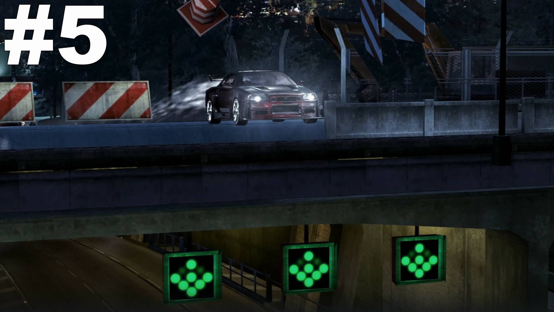▶Need for Speed: Carbon. Режим "Погоня". Уход от погони. #5
