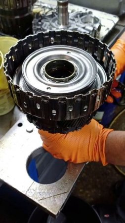 Ремонт АКПП Jeep Grand Cherokee. Производим дефектовку поршня пакета D.