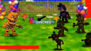 FNAF World The Return To Nightmares- Вся игра за 10 минут