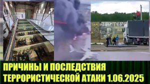 Причины и последствия террористической атаки киевского режима на Россию 01.06.2025