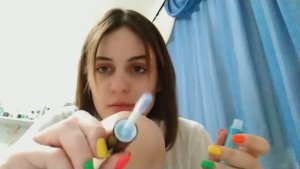 асмр моя коллекция бальзамов таппинг визуальные триггеры
