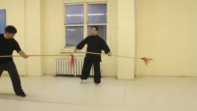 Хай Ян Копьё и меч-цзянь Обучение студентов  2011-12-12