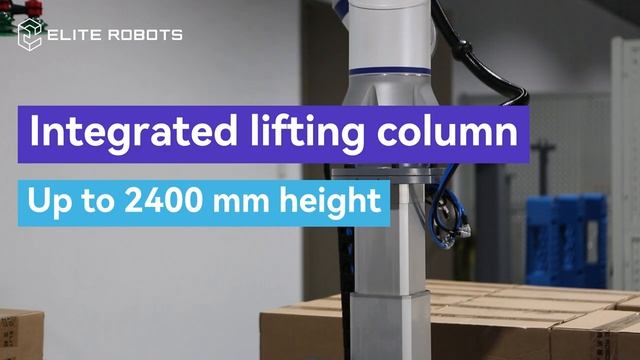 📦Elite Robots CP Series Cobot Palletizing Solution