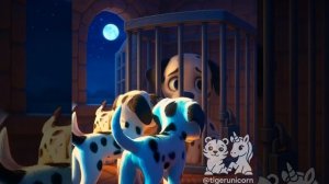 brave puppy Marshall