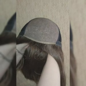 ПАРИК combo - на моно (с имитацией кожи головы) #парик #монопарик #натуральныйпарик #изделияизволос