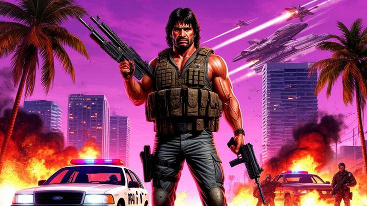Мой мод - суперпулемёт GTA Vice City Nextgen Edition 24