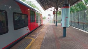 Атмосферная поездка на МЦК от Лужников до Верхних Котлов вдоль Варшавского шоссе