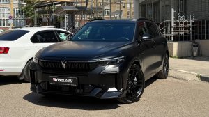 Бронирование кузова автомобиля Voyah Free сатиновой полиуретановой плёнкой