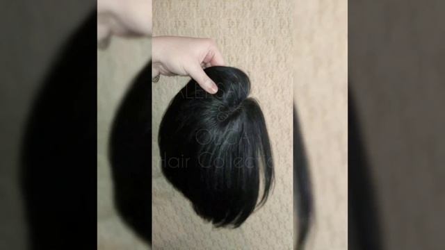 Теменная НАКЛАДКА combo mini - на силиконе #натуральнаянакладка #теменнаянакладка, #изделияизволос