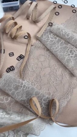 Эластичное кружево и другие материалы для создания ни