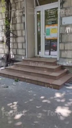 В центре Севастополя рассыпается ОКН