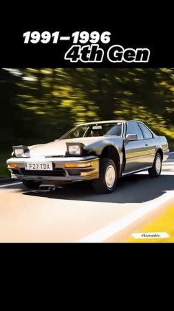 Honda Prelude 1978-2025 История трансформации автомобиля #Technoyarus